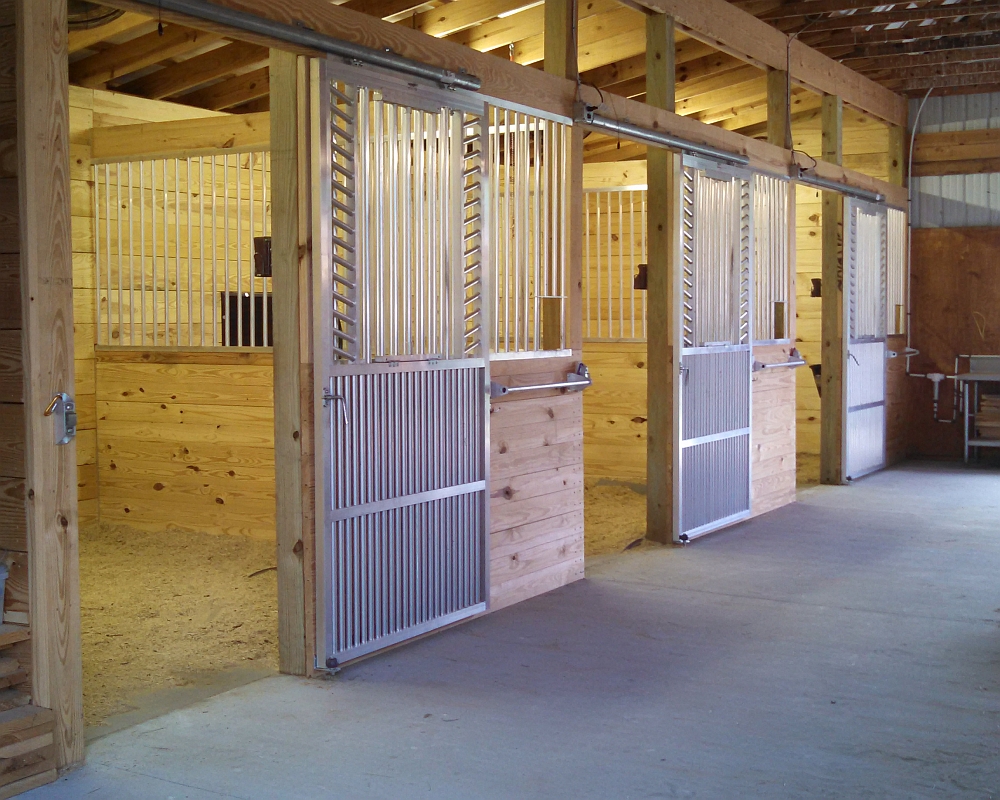 Armour Horse Stalls | #107 - Bella Terra Farm Rockwell, NC - Armour ...