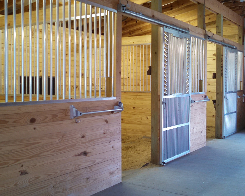 Armour Horse Stalls | #107 - Bella Terra Farm Rockwell, NC - Armour ...